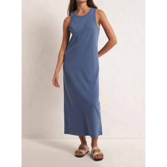 Z Supply | Dresses | New Z Supply Mystic Midi Dress In Stormy | Poshmark